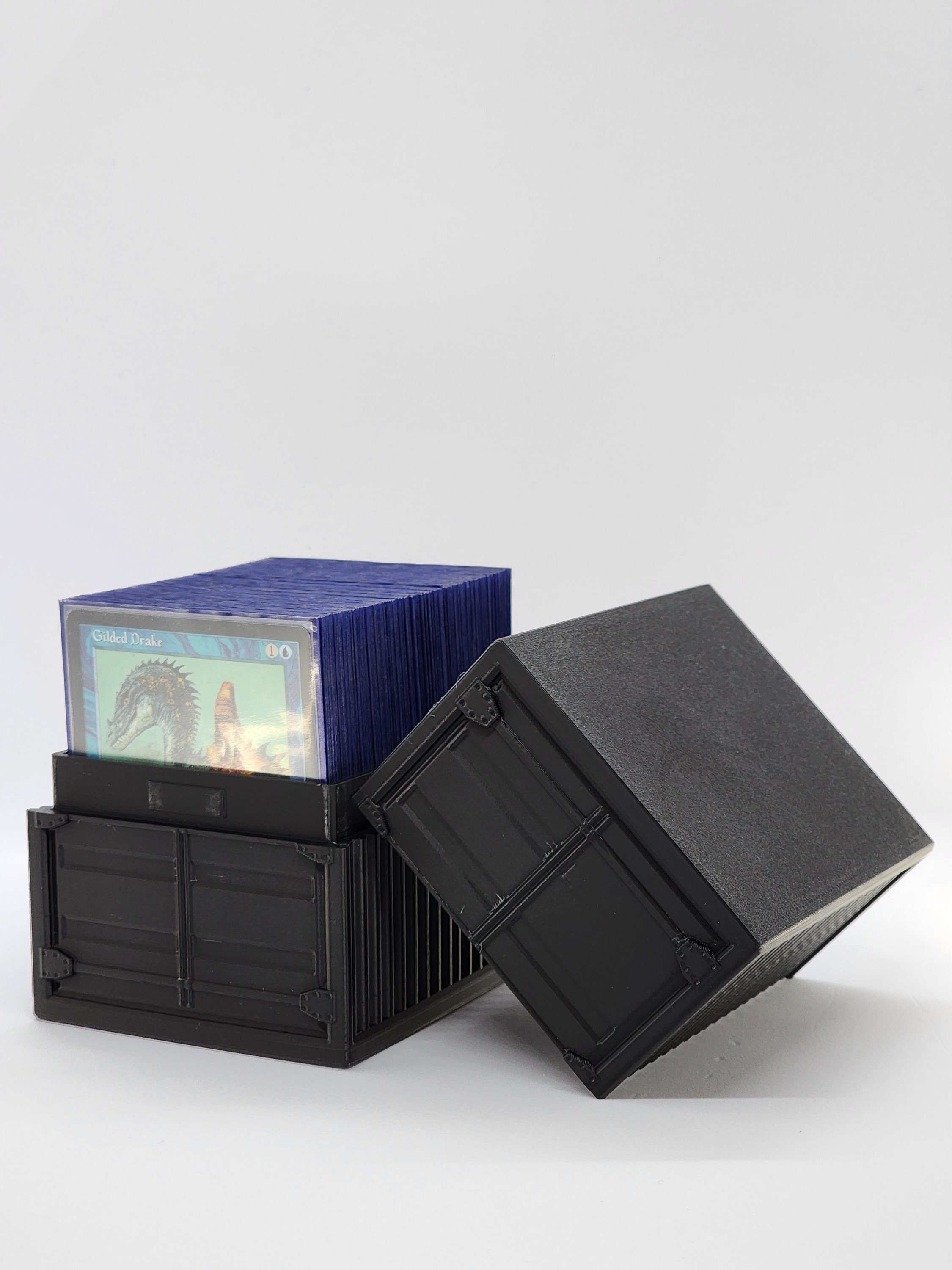 Shipping Container EDH Commander Deck Box Double Sleeved or Tokens - Etsy