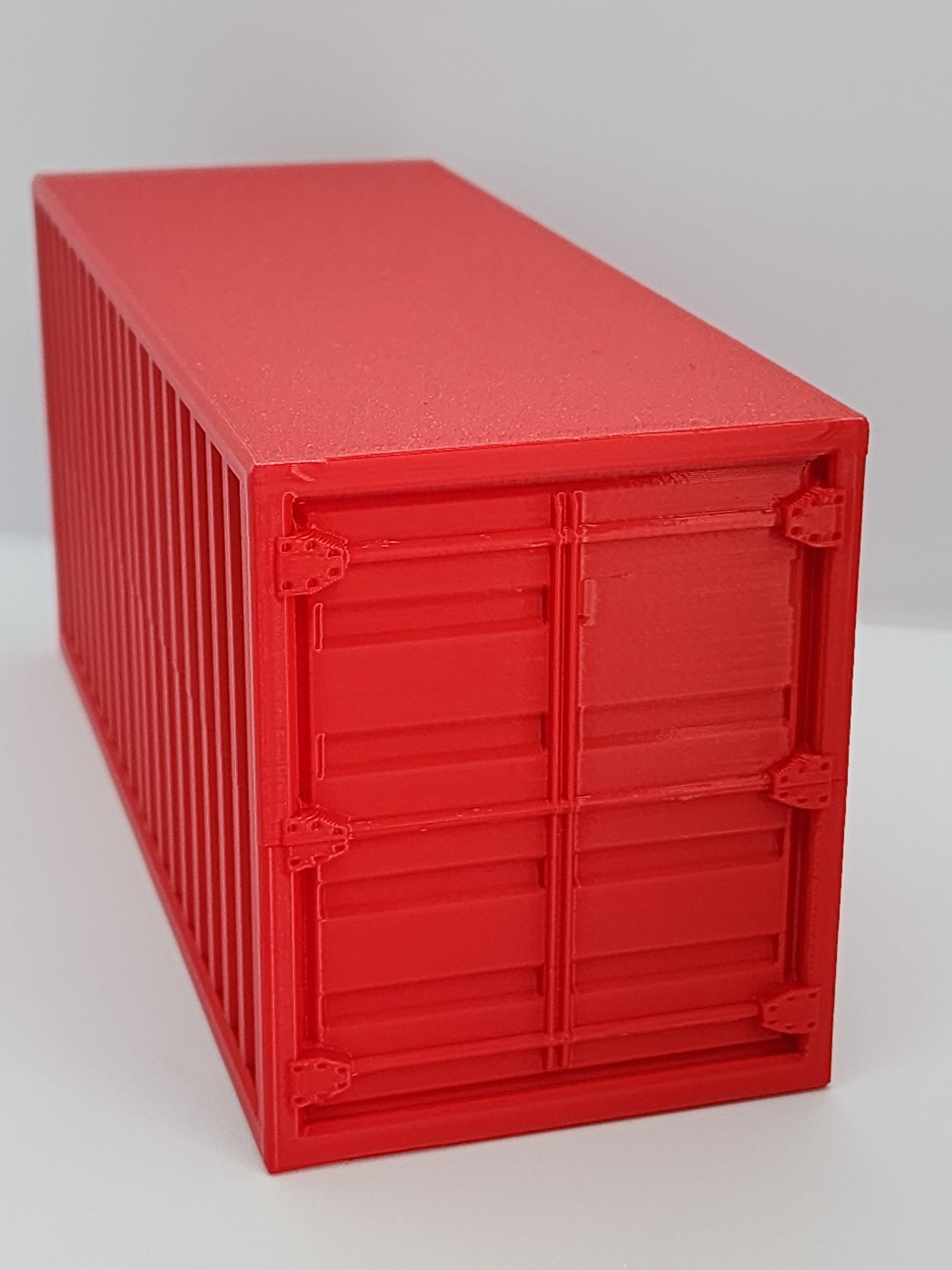 Shipping Container Deck Box holds up to 200 Double-sleeved MTG Cards - Etsy