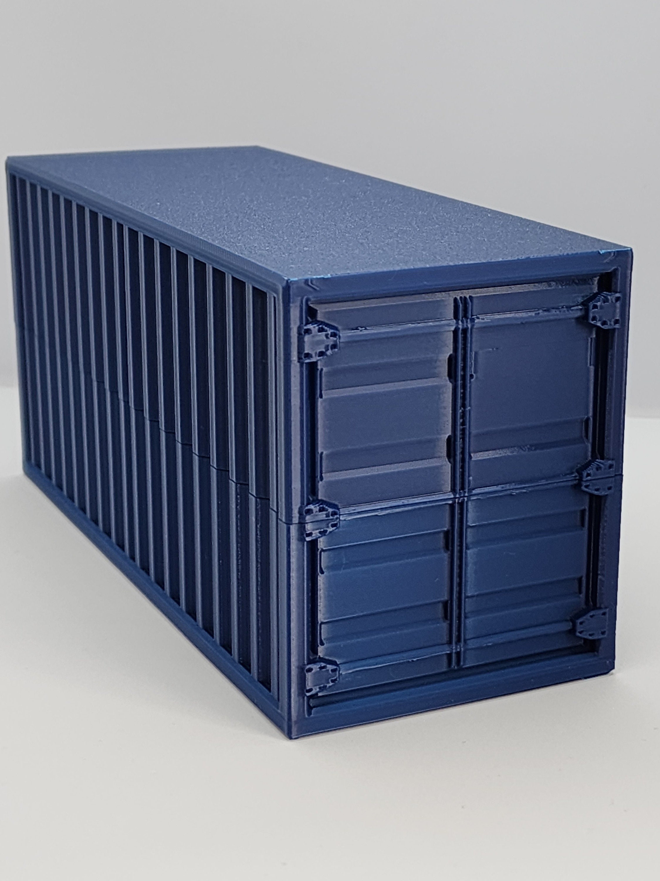 Shipping Container Deck Box holds up to 200 Double-sleeved MTG Cards - Etsy