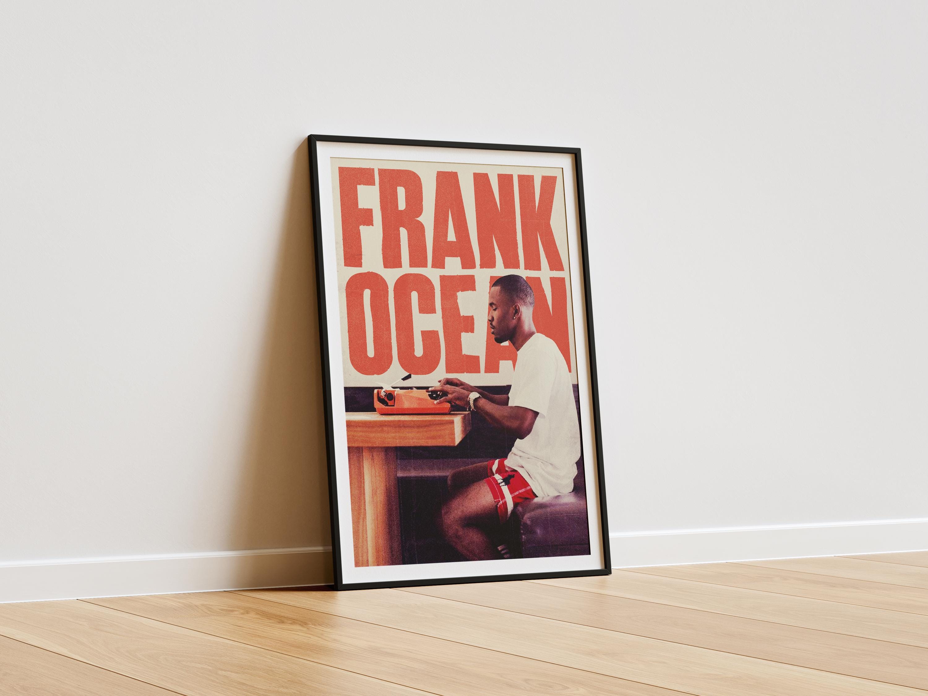 Frank Ocean Poster – Digital Wall Art Print – Minimalist Frank Ocean ...