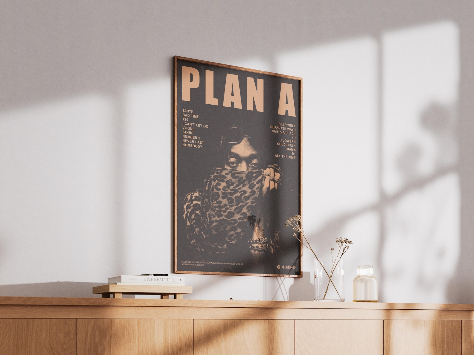 Lil Tecca Plan A Album Cover Poster - Music Digital Print (digital ...