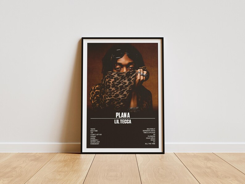 Lil Tecca - 6 Album Cover Digital Poster Package - Rap Poster Gift for ...