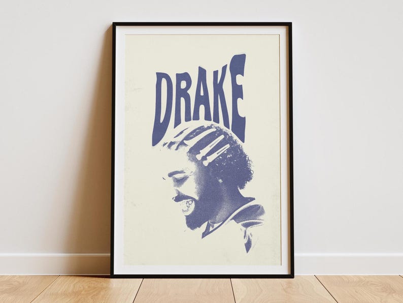Drake - Digital Album Poster - Printable Album Cover Wall Art – Digital ...
