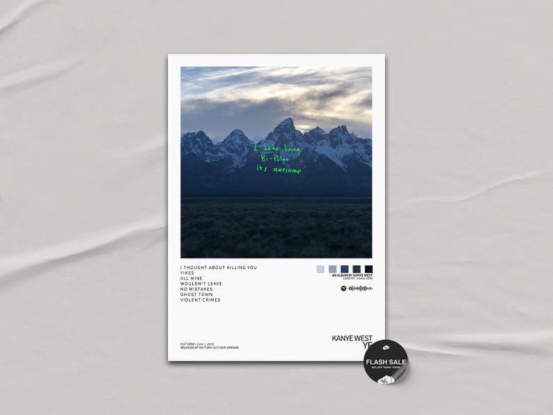 30 Minimalist Rap, Hip-hop Album Posters – Aesthetic Wall Art Set ...