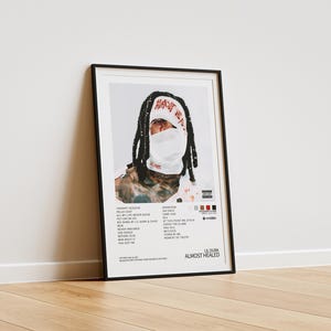 Lil Durk - Almost Healed Album Cover Digital Poster | All My Life Song ...