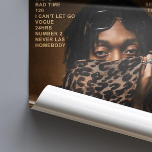 Lil Tecca - Plan A Album Cover Digital Poster | Premium Album Poster ...