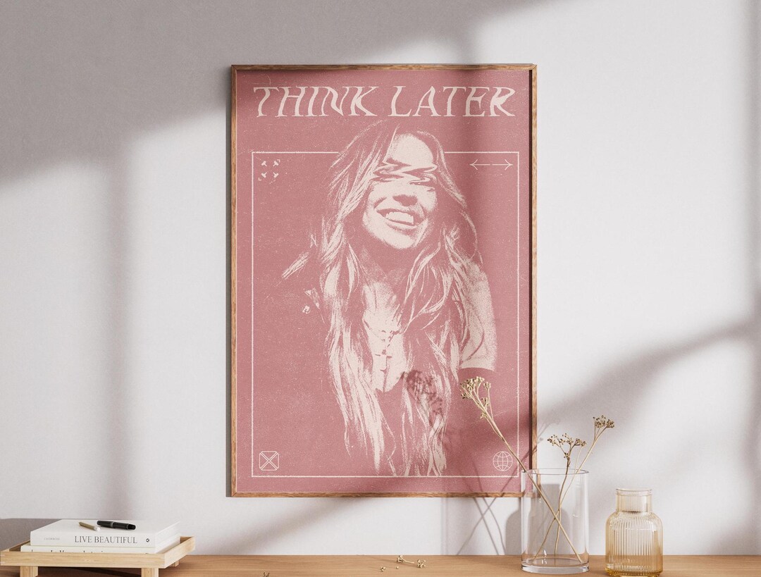 Tate Mcrae Think Later Album Poster – Music Wall Art (digital Print ...