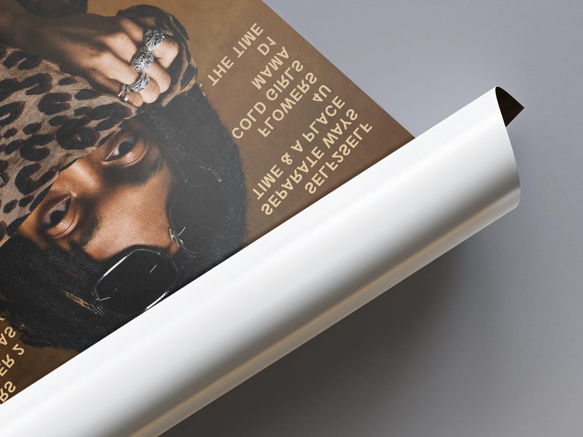 Lil Tecca - Plan A Album Cover Digital Poster | Premium Album Poster ...