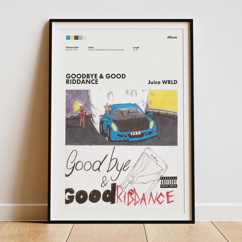 Goodbye and Good Riddance Album Cover Art - Etsy
