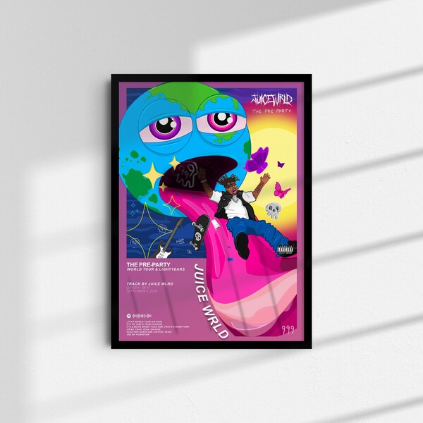 Juice Wrld Poster - Etsy