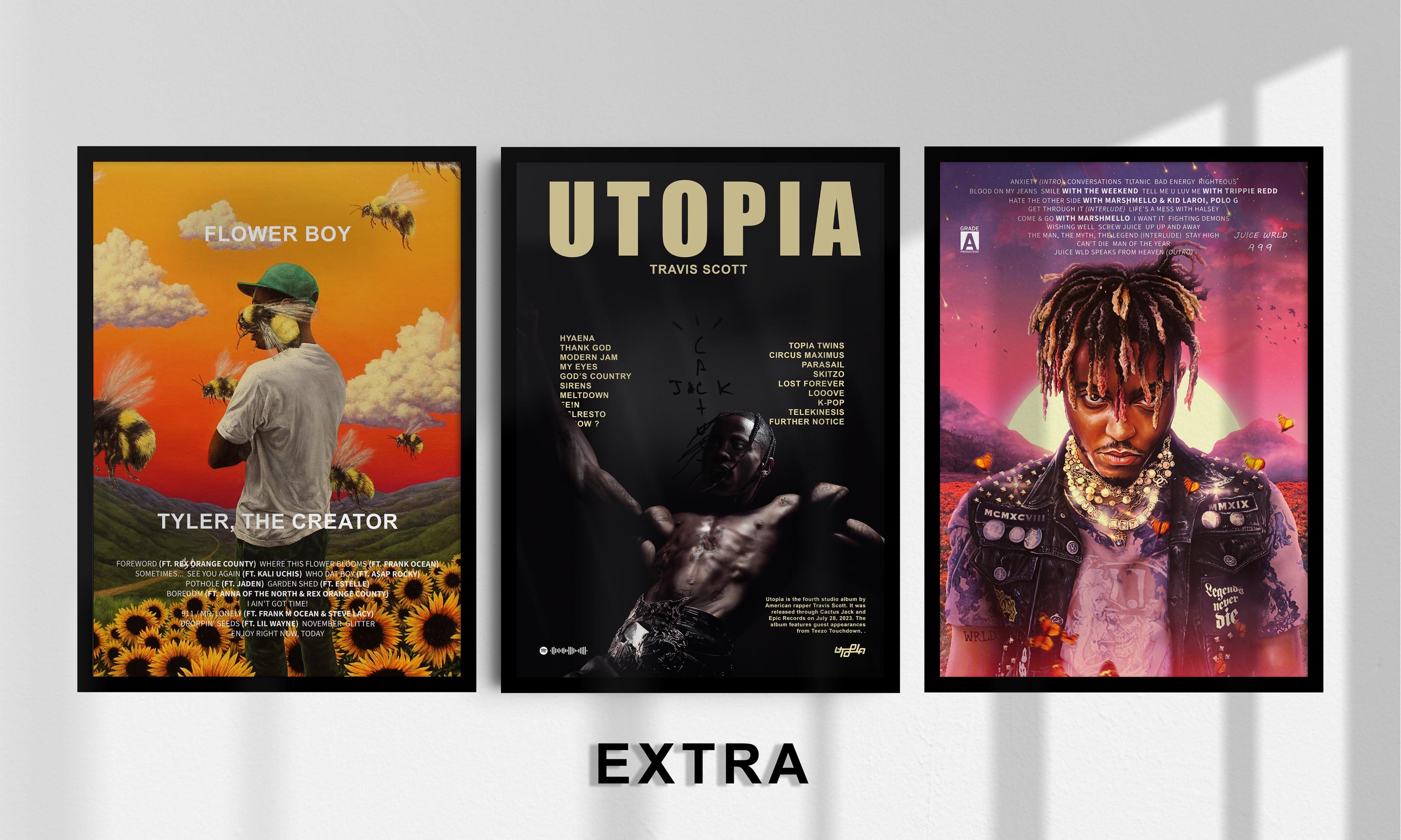 Custom Digital Album Poster Music Wall Art Album Cover Print Choose Any ...