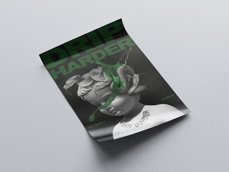 Lil Baby & Gunna - Drip Harder Album Cover Art Print (digital Download ...