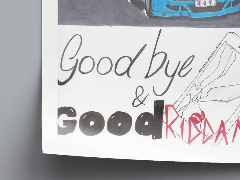 Juice WRLD - Goodbye & Good Riddance Digital Album Cover Poster ...