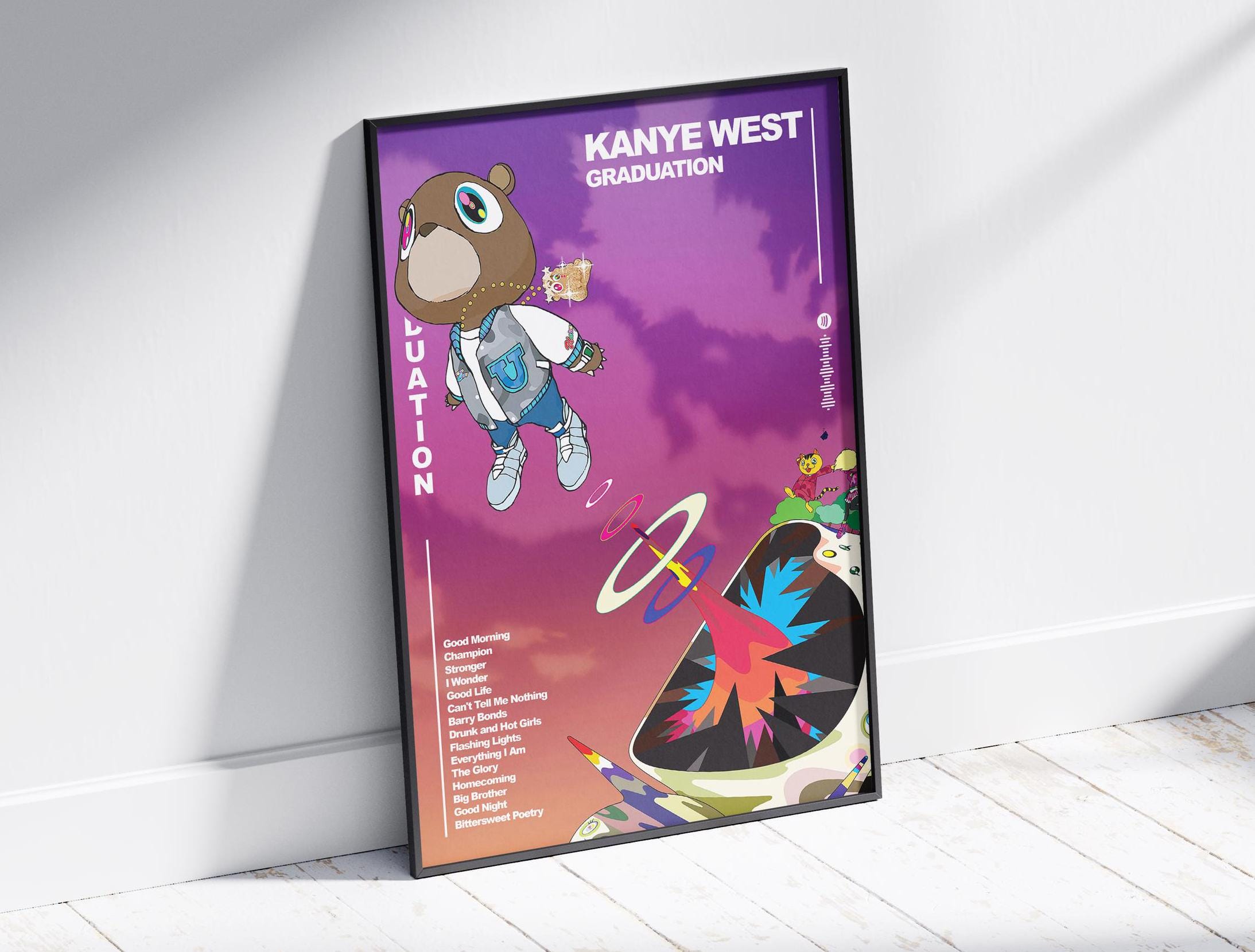 Kanye West Graduation Album Cover Wallpaper