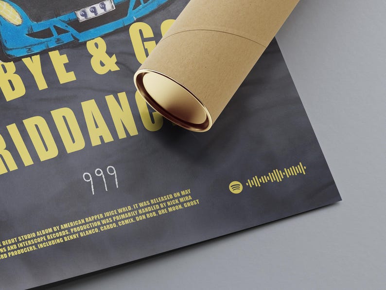 Juice WRLD - Goodbye & Good Riddance Digital Album Cover Poster ...