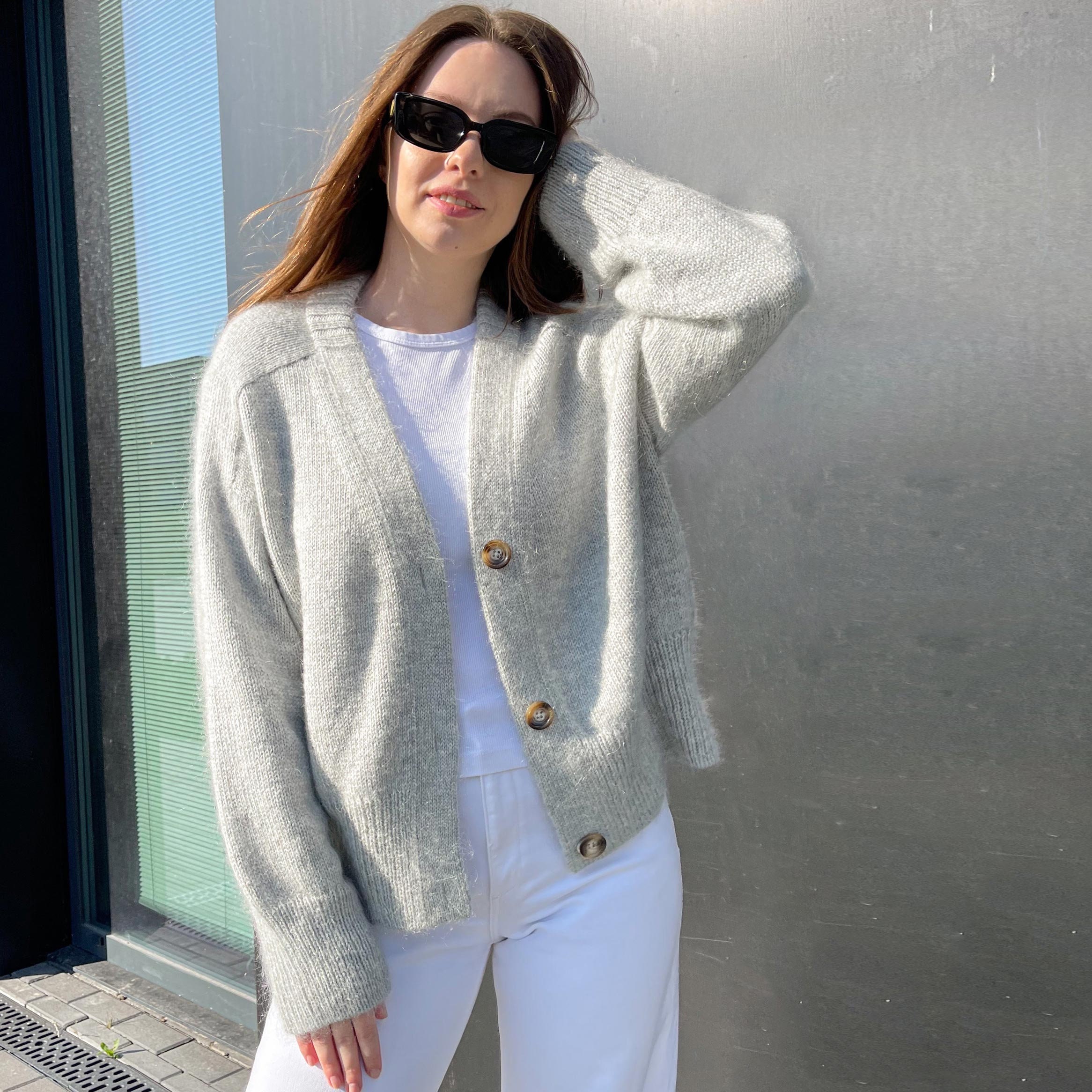 Paul Cardigan Knitting Pattern: Classic and Modern Feminine Cardi - DK ...