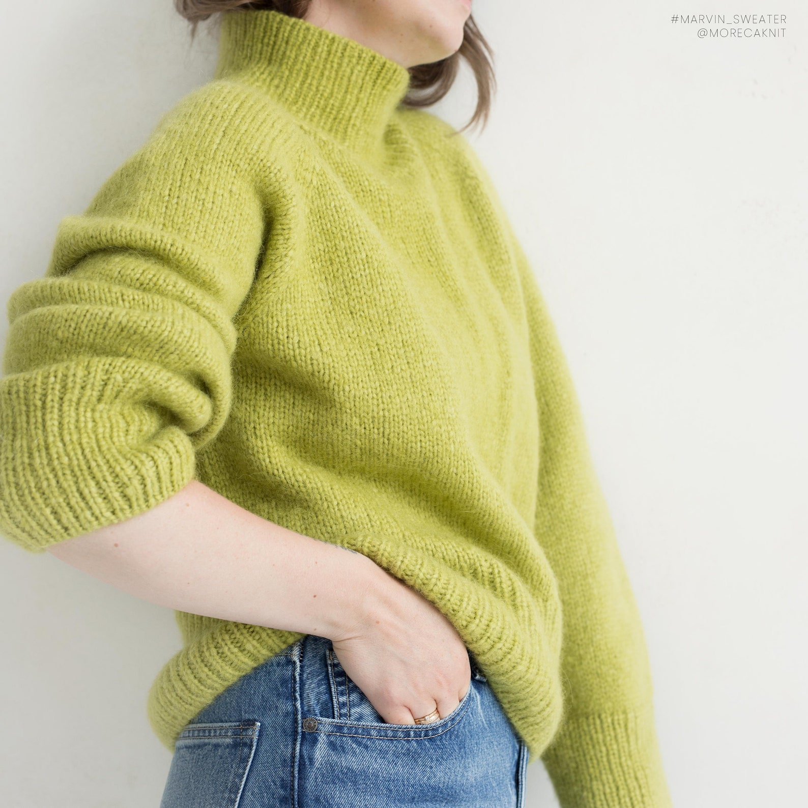 Marvin Sweater Knitting Pattern: Top-down, Oversized, Basic Raglan ...