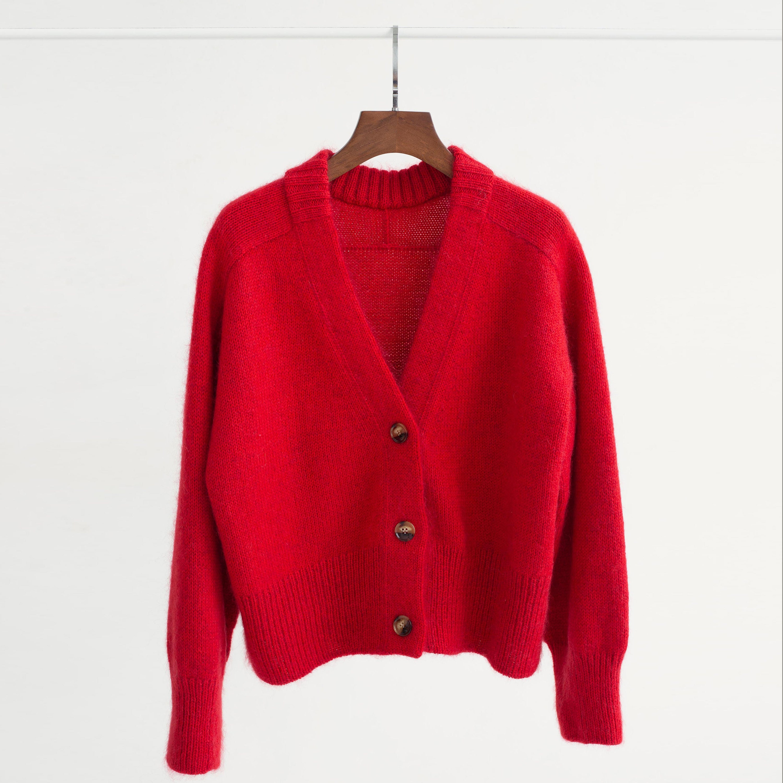 Paul Cardigan Knitting Pattern: Classic and Modern Feminine Cardi - DK ...