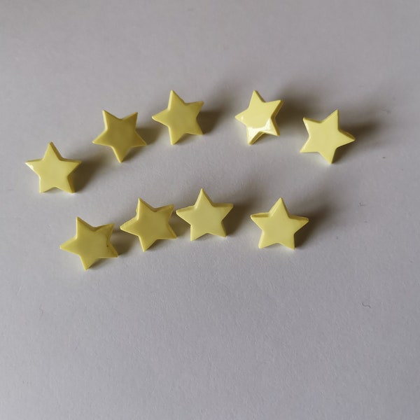 Star Buttons - Etsy