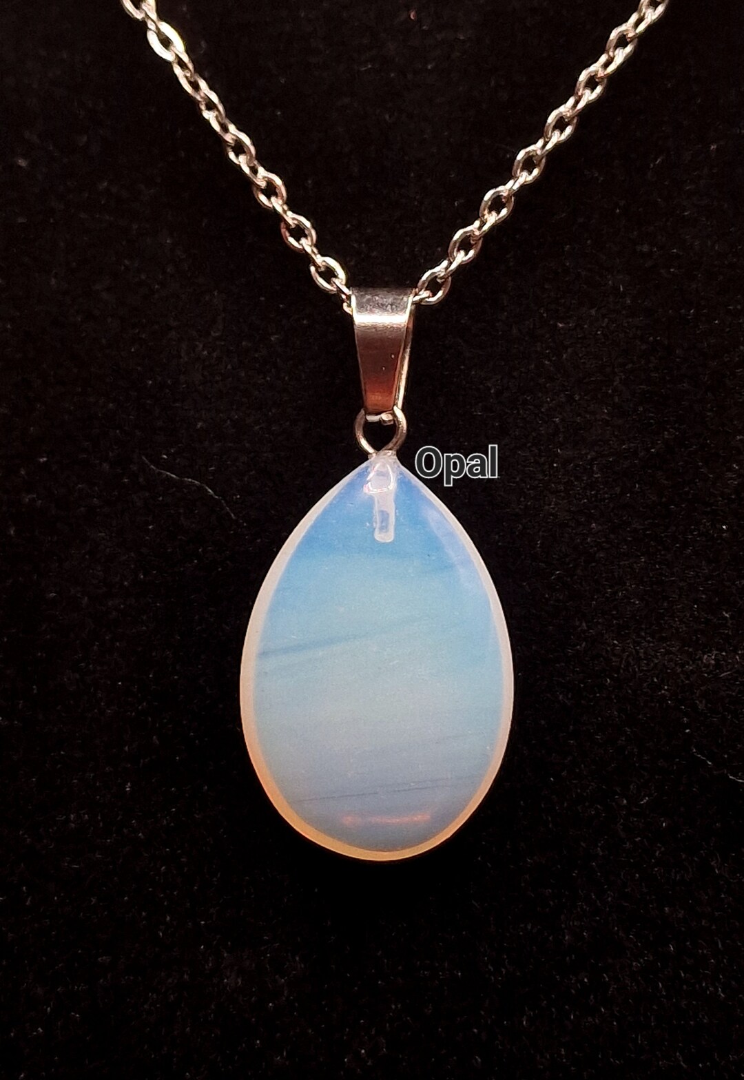 Various Amulet Gemstones Healing Stones Natural Stone Chain - Etsy