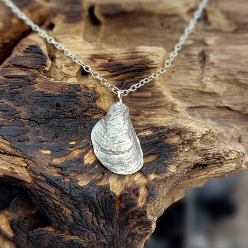 Shell Clay Necklace - Etsy UK