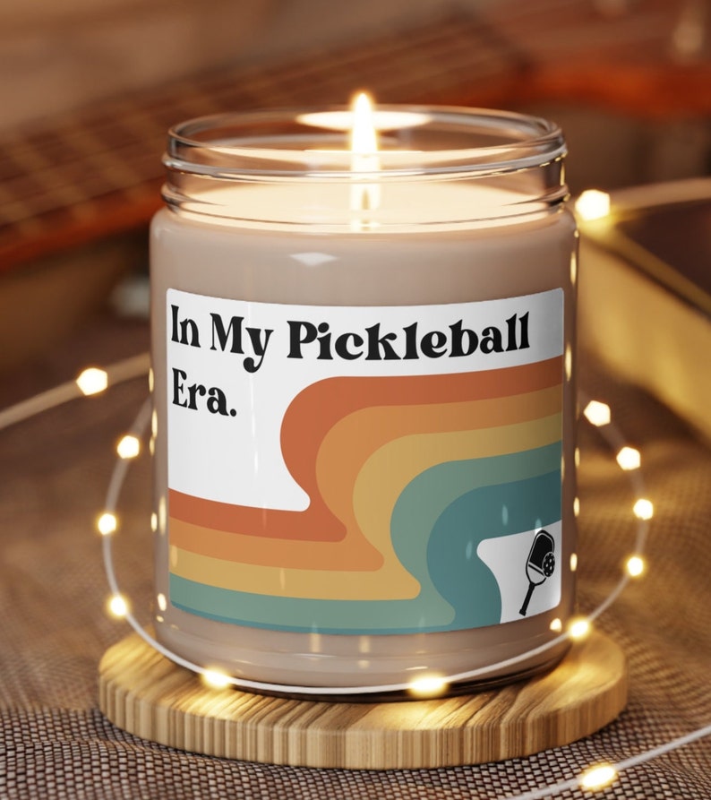 Pickleball Candle, in My Pickleball Era, Pickleball Gift, Pickleball ...
