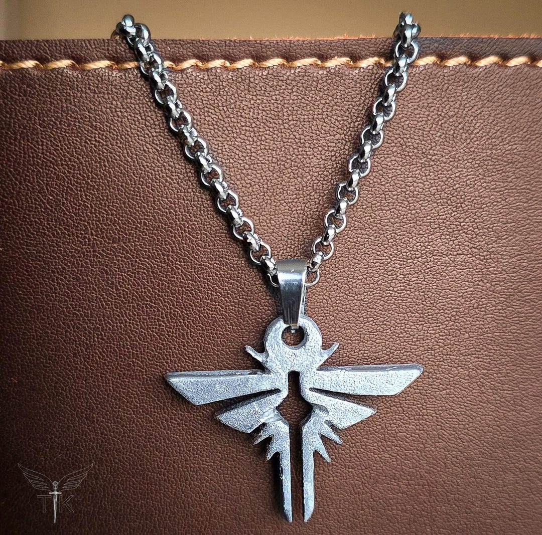 Fully Handmade Fireflies Silver Pendant Necklace | Inspired by the Last ...