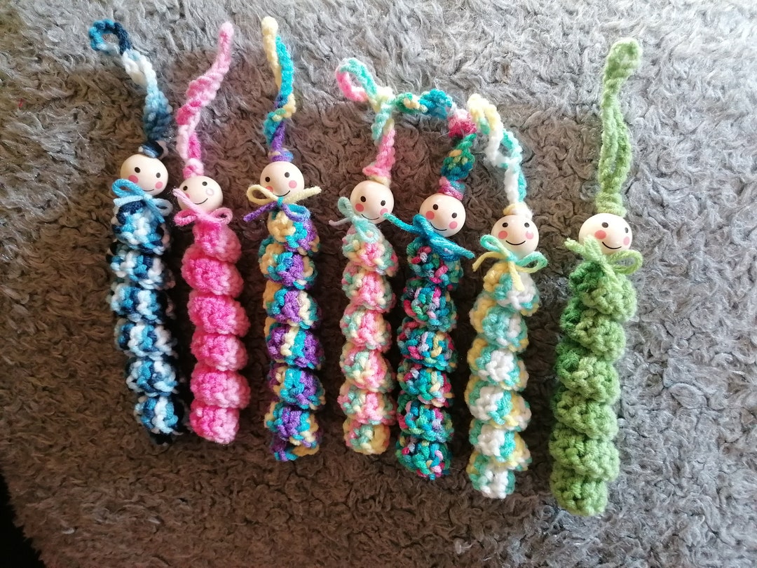 Worry Worms Crochet Worms Gift Children School Kindergarten Disabled ...