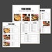 Clean Restaurant Menu | Menu Template | Price List | Minimalist Menu ...