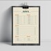 Cream Restaurant Menu | Menu Template | Price List | Minimalist Menu ...