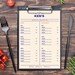 Restaurant Menu | Book Menu Template | Price List | Minimal Menus ...