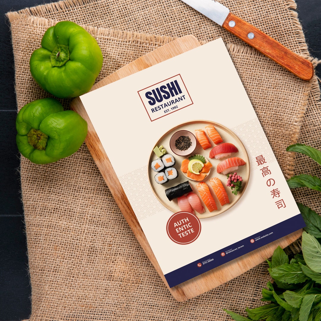 Minimal Restaurant Menu | Menu Template | Price List | Minimalist Menu ...