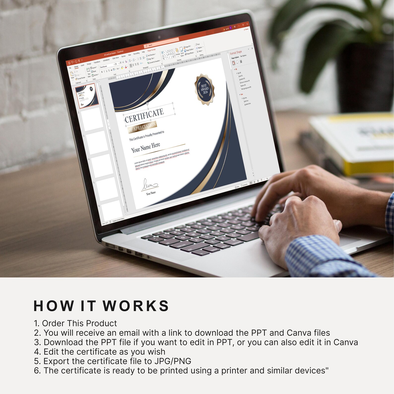 Unique Certificate Template | Canva Templates | of Apreciation ...