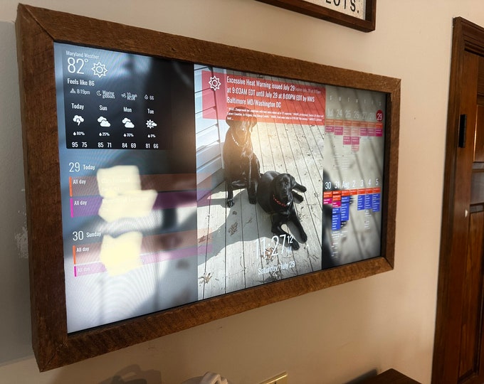 Custom Made Floating, Wall Mounted, Digital Smart Display Crafter to ...