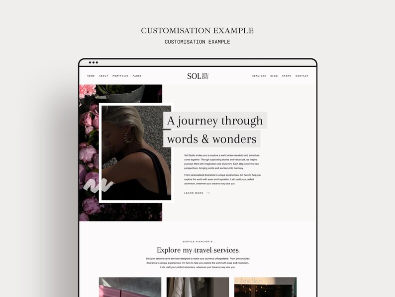 Sol Wordpress Theme Elementor Pro Theme Business Theme Website Template - Etsy