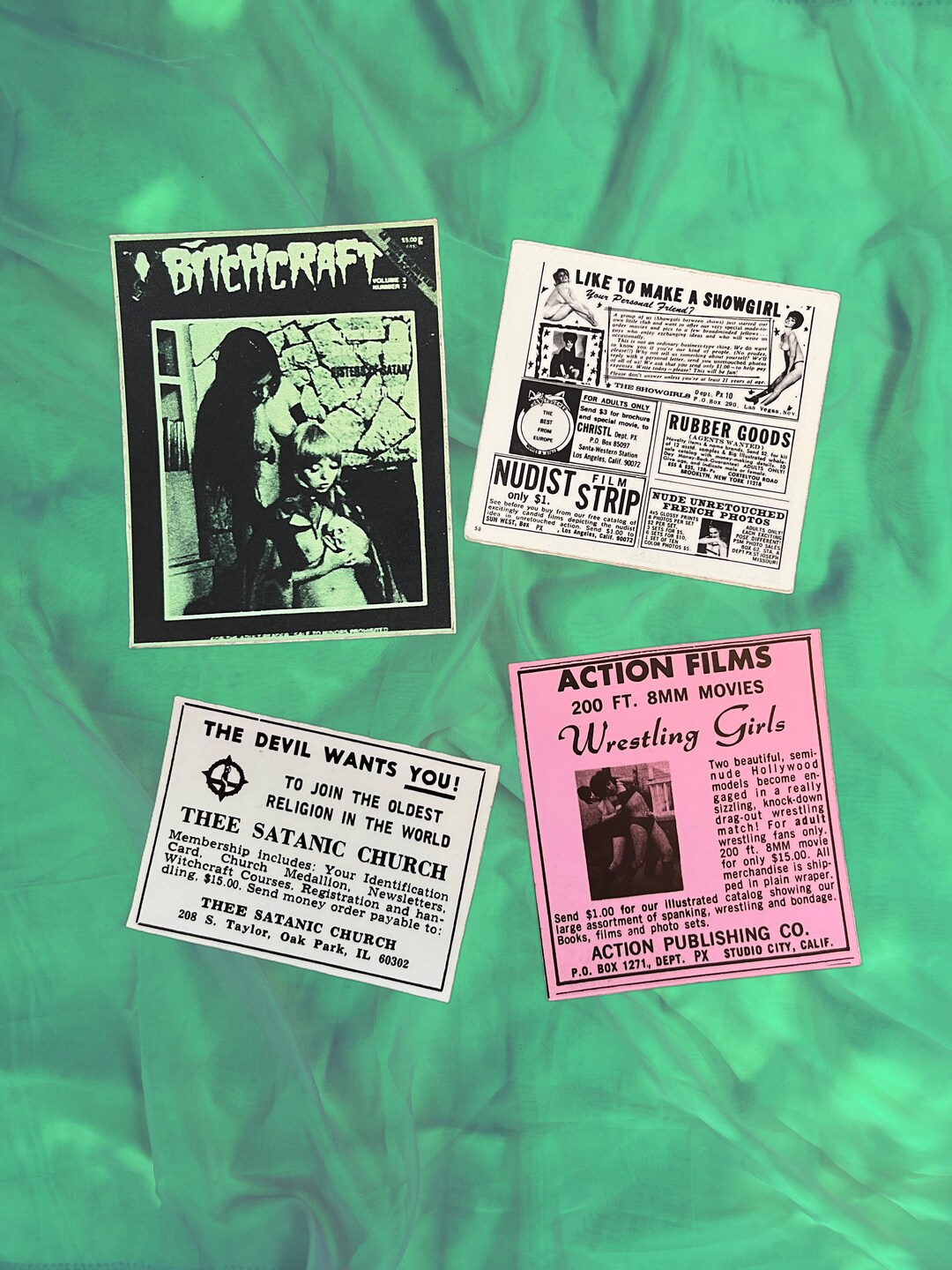 Vintage Occult - Smut Backpage Sticker - Etsy