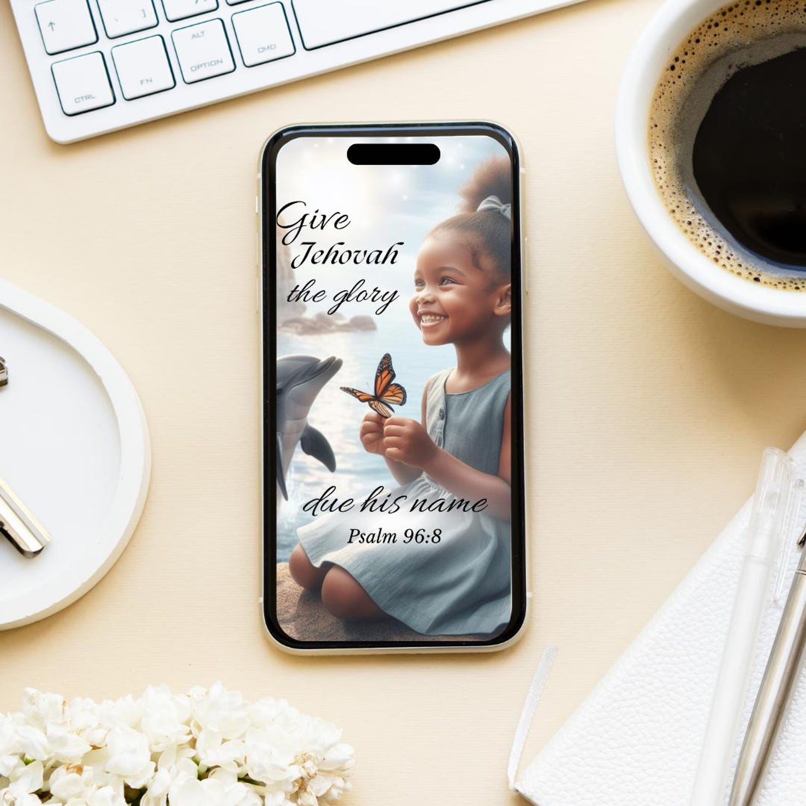 JW Wallpapers | 2025 Text of the Year | "give Jehovah the Glory Due His ...