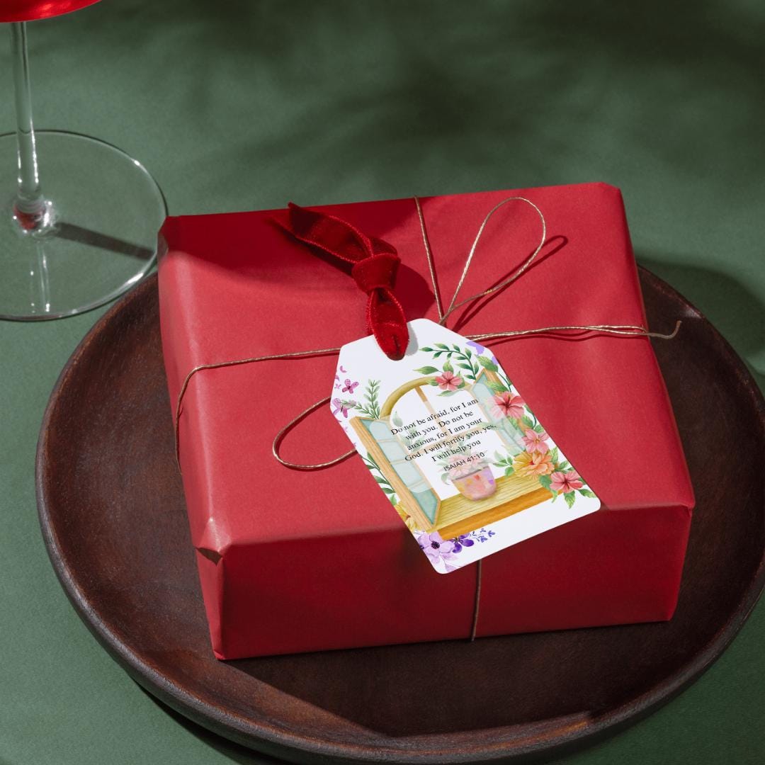 JW Printable Gift Tags & Labels | Bible Verse Design | Gift for ...