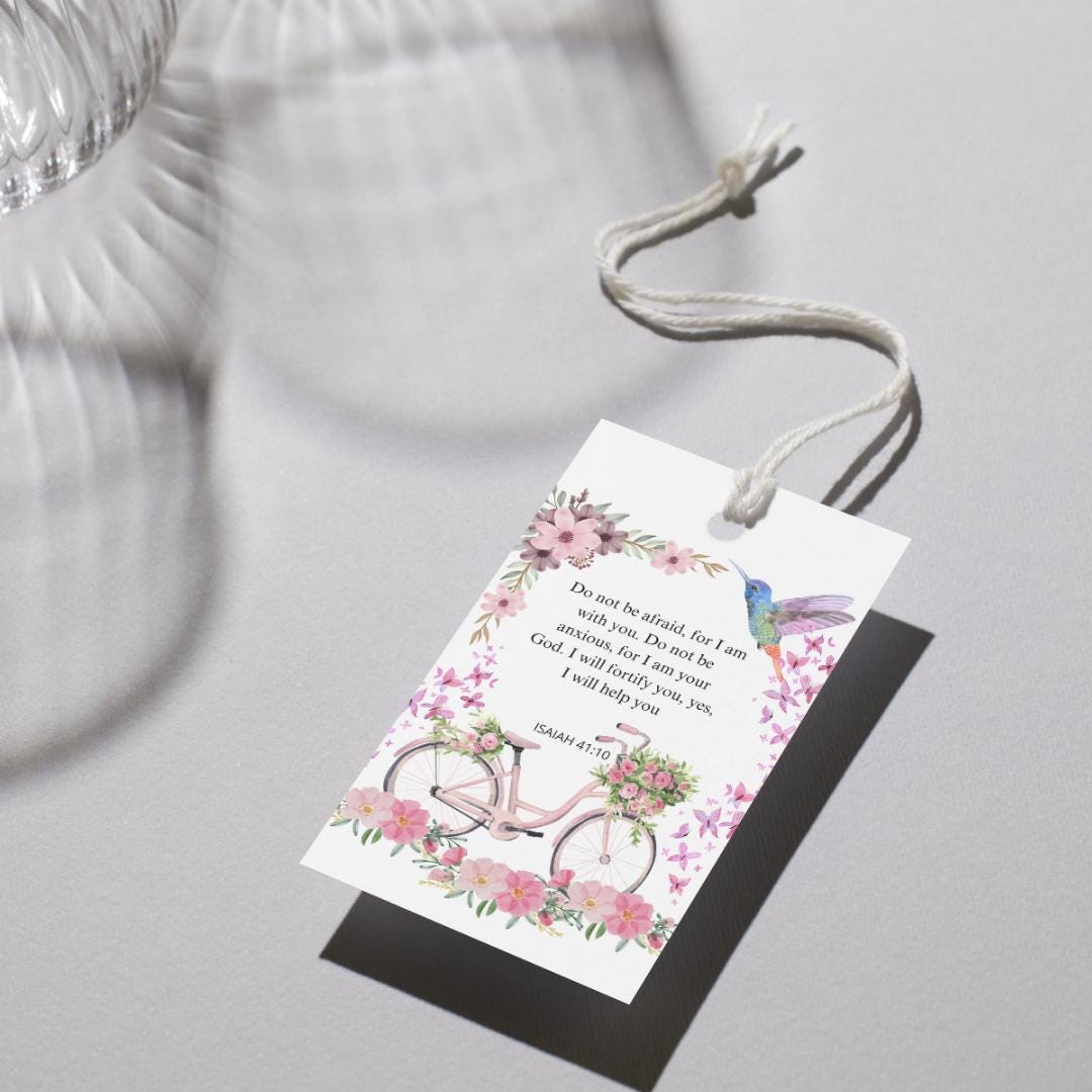 JW Printable Gift Tags & Labels | Bible Verse Design | Gift for ...