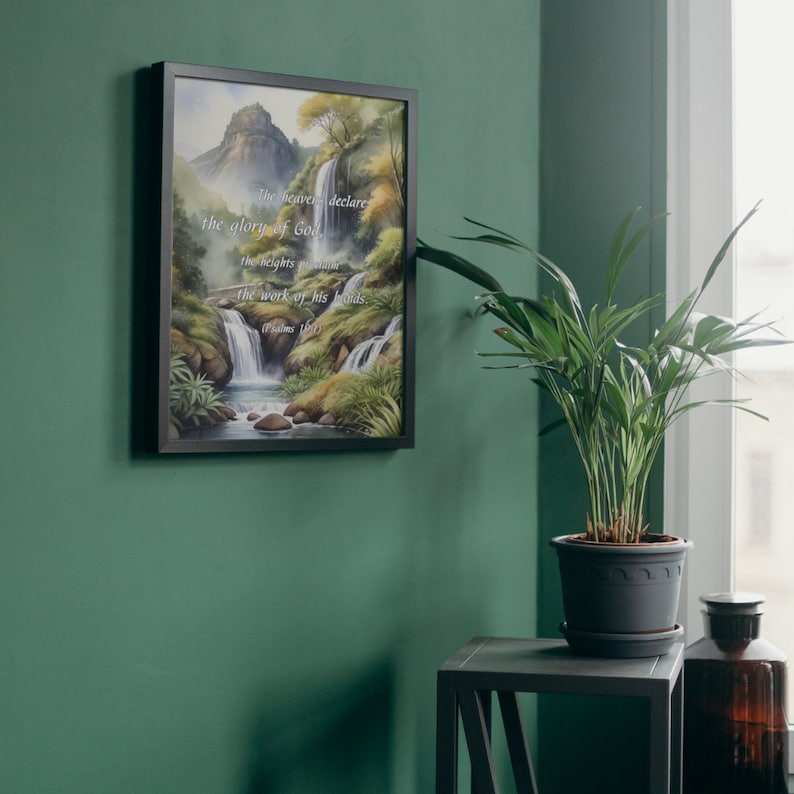 JW Digital Wall Art Wall Prints in Various Sizes. Wall Decoration. With ...