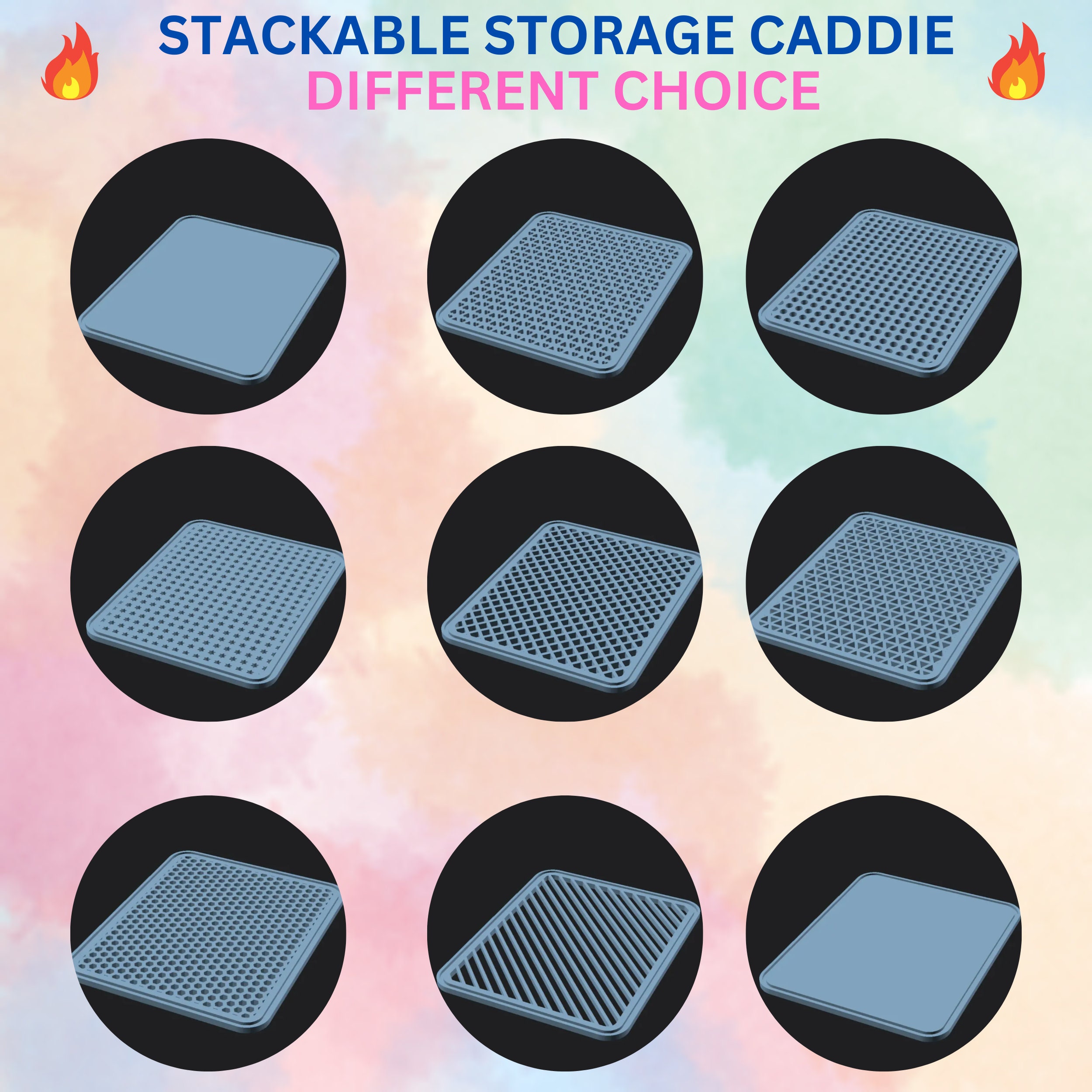 Stackable Storage Caddies, STL File 3D, Digital Download, Your Ultimate Storage Solution ...