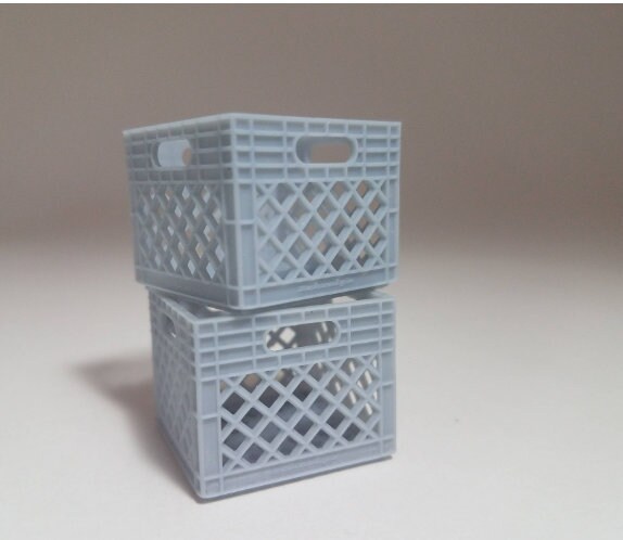 Mini Container, Milk Crate, STL File 3D, Digital Download, 3D Printing ...