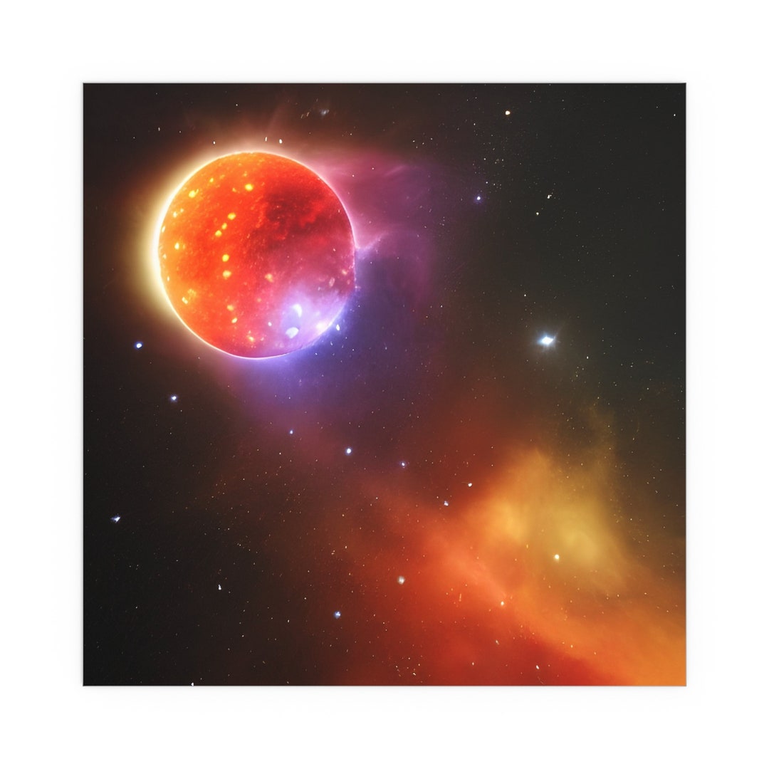 Galaxy Outer Space Poster Satisfying Poster - Etsy