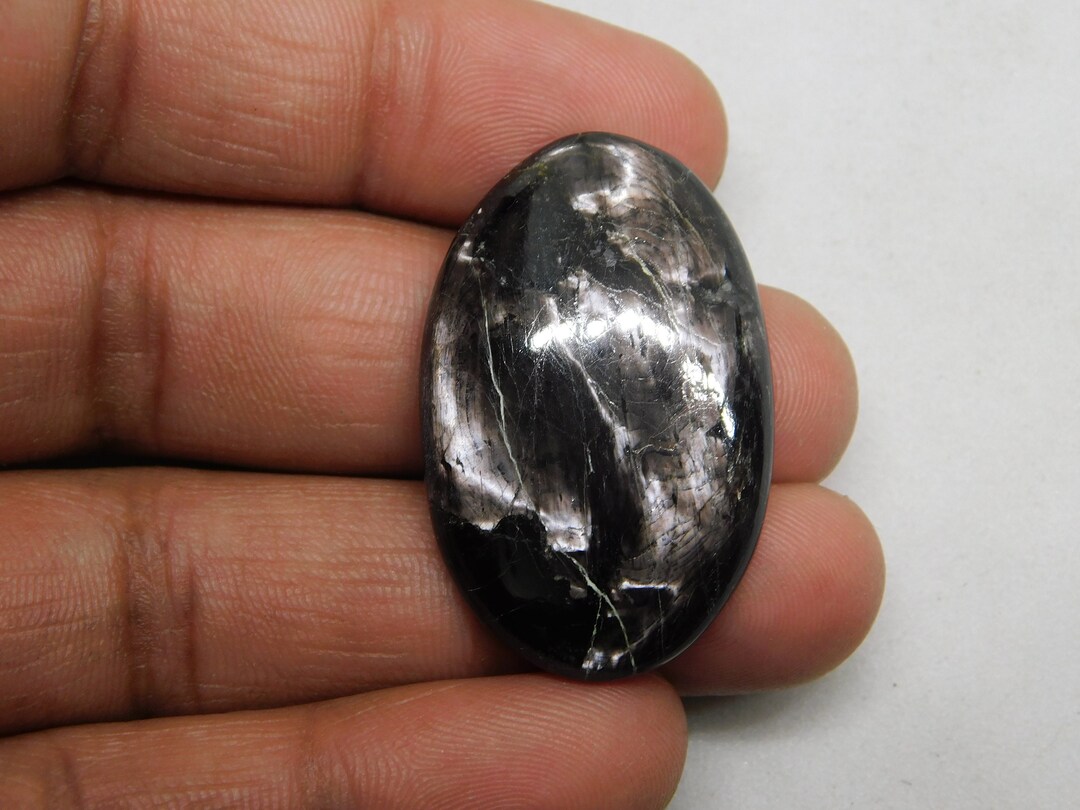 Top Grade Hypersthene Gemstone, Hypersthene Cabochon, Smooth Polished ...