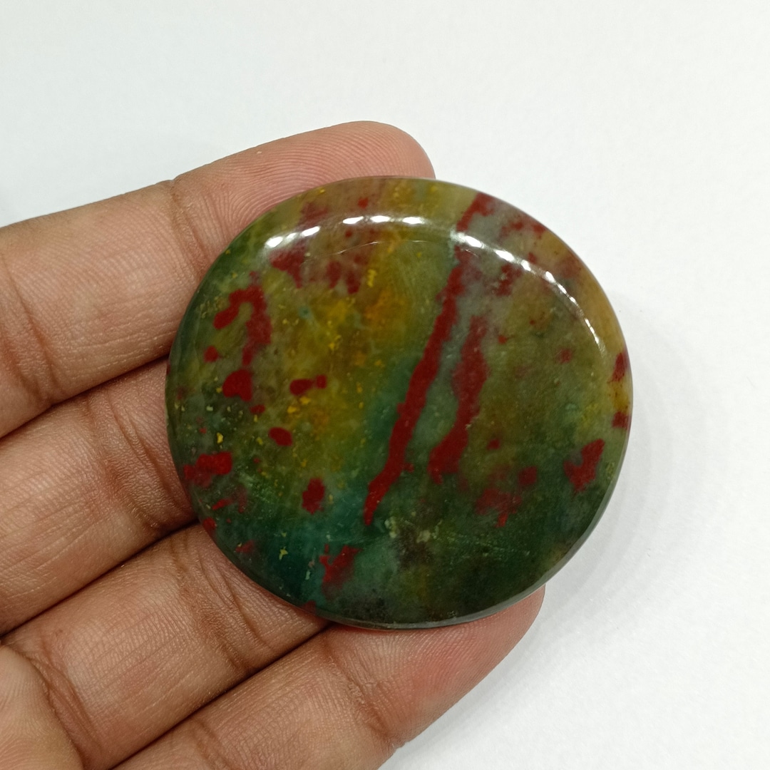 Amazing Quality Bloodstone Gemstone Top Bloodstone Cabochons Handmade ...