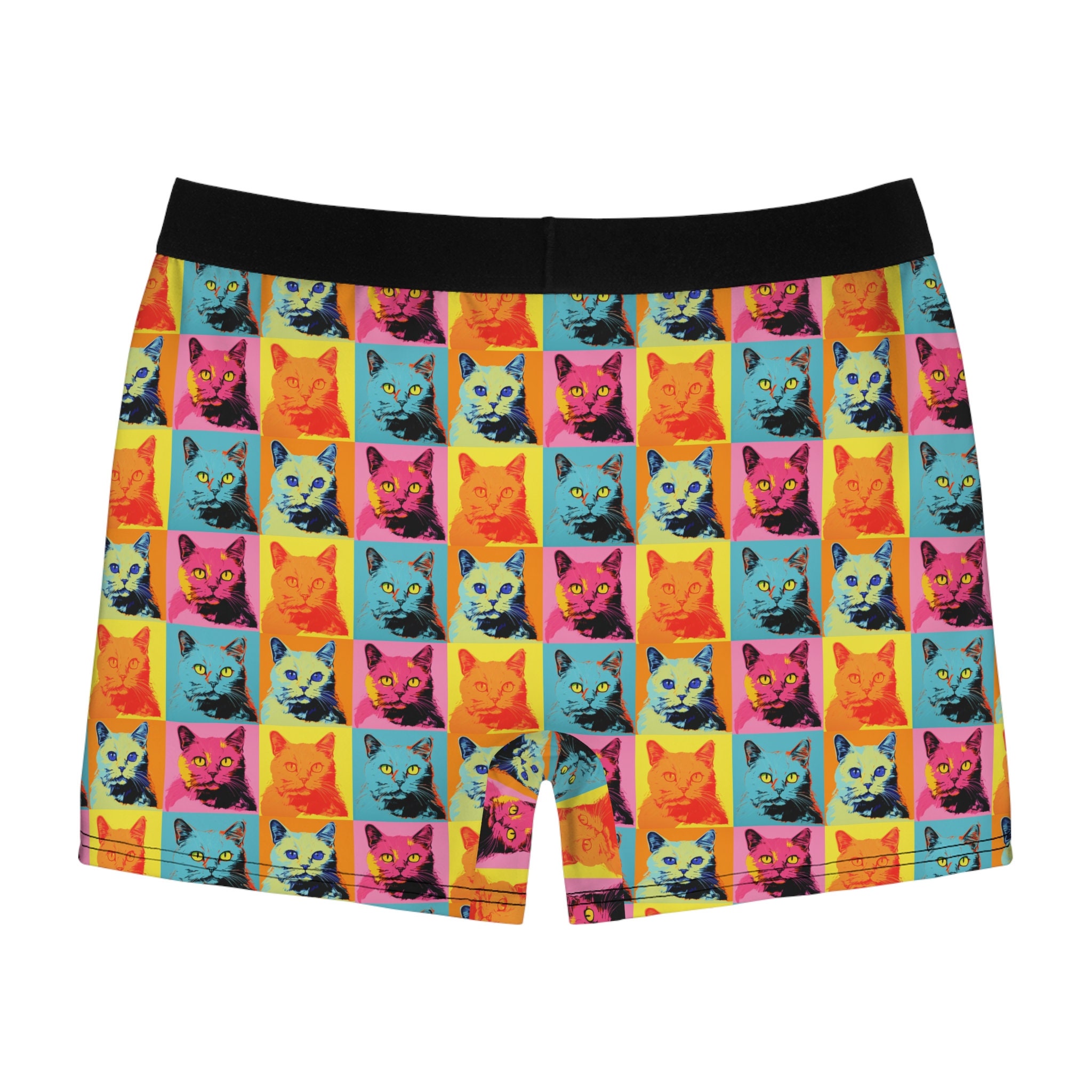Men's Cat Boxer Briefs - Etsy