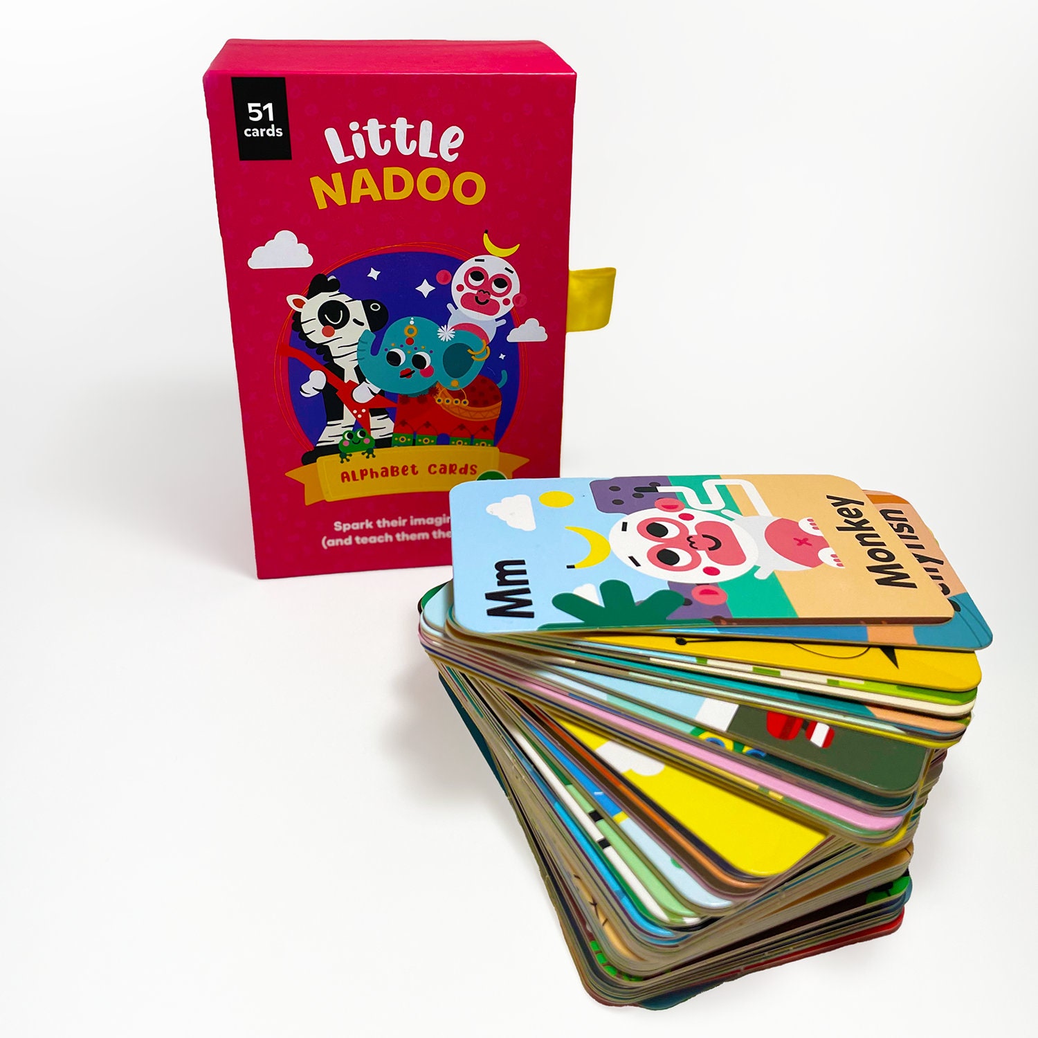 Little Nadoo 52 Colourful Flashcards for Kids - Etsy