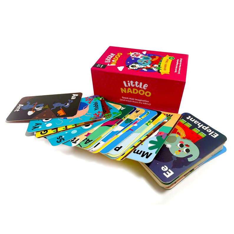 Little Nadoo 52 Colourful Flashcards for Kids - Etsy