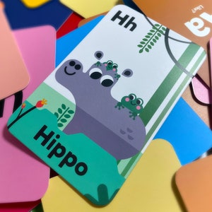 Little Nadoo 52 Colourful Flashcards for Kids - Etsy