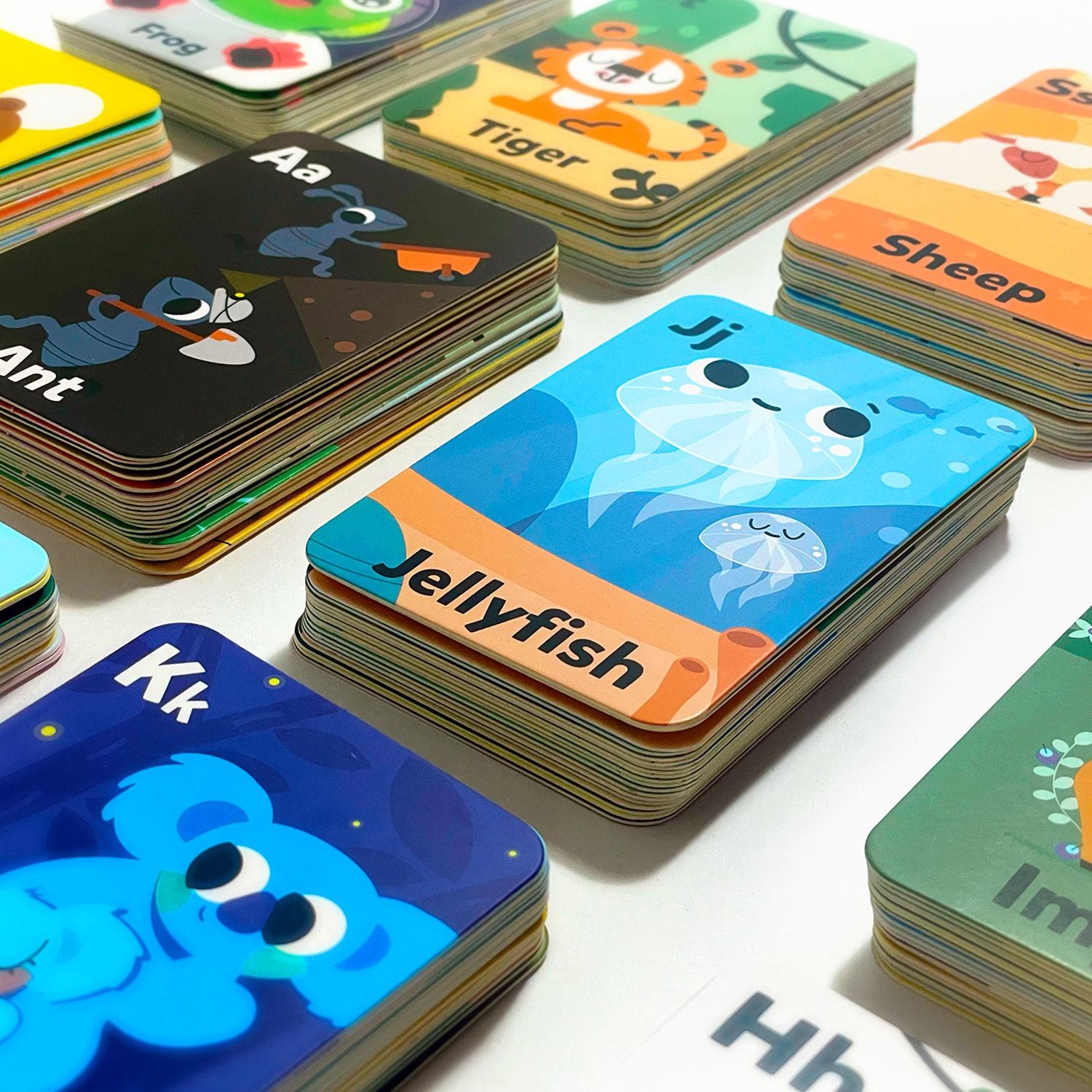 Little Nadoo 52 Colourful Flashcards for Kids - Etsy